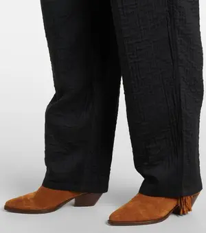 MARANT ETOILE Serida Straight Pants - Black