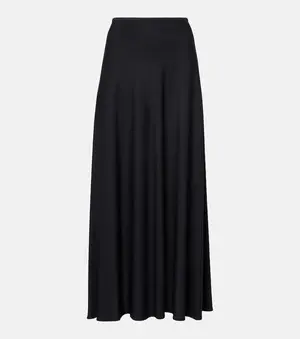 JIL SANDER Pleated Midi Skirt