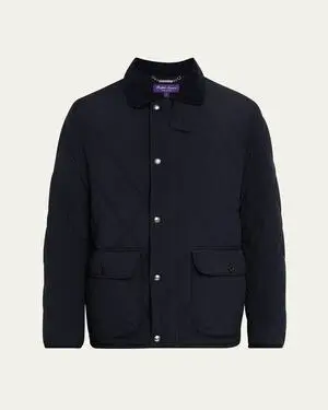 Ralph Lauren Purple Label Quilted Down Jacket