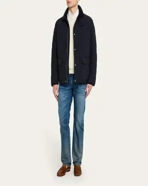 Ralph Lauren Purple Label Quilted Down Jacket