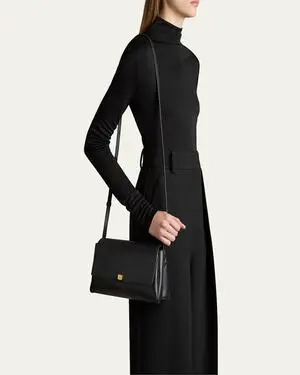 Khaite Audrey Lambskin Crossbody Bag