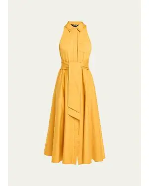 TOCCIN Chelsea Tie-front Shirtdress