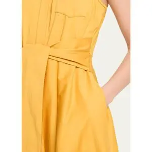 TOCCIN Chelsea Tie-front Shirtdress