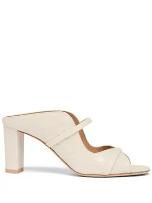 MALONE SOULIERS 70mm Norah Mules - Neutrals