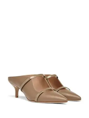 MALONE SOULIERS Maureen 45mm Mules - Neutrals