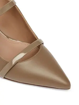 MALONE SOULIERS Maureen 45mm Mules - Neutrals
