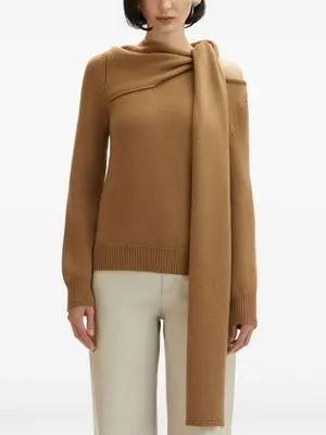 Oscar De La Renta Draped Jumper