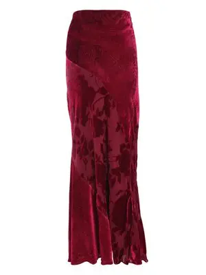 Roberto Cavalli Panelled Maxi Skirt