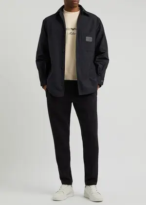 Emporio Armani Logo Shell Overshirt