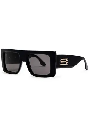 Victoria Beckham Square-frame Sunglasses - Black