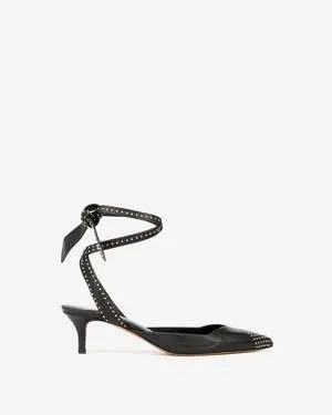 Isabel Marant Pilvee Studded Slingback Pumps - Black