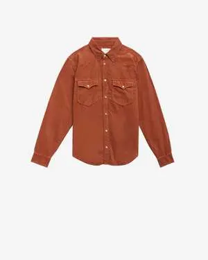 Isabel Marant Vasco Shirt - Orange