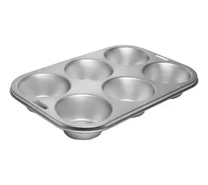 FOX RUN Stainless Steel Xl Muffin And Cupcake P N - Silver