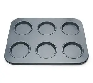 FOX RUN Non-stick Large Shallow Muffin - One-color