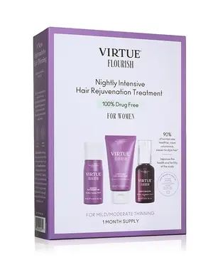 VIRTUE Flourish Nightly Intensive Hair Rejuvenation Treatment 30 Days - No Color