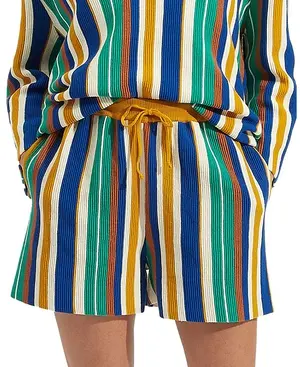 La DoubleJ Bay Pull-up Shorts - Multicolor Verde