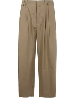 Studio Nicholson Studio Nicholson Double Pleat Volume Pant - Beige