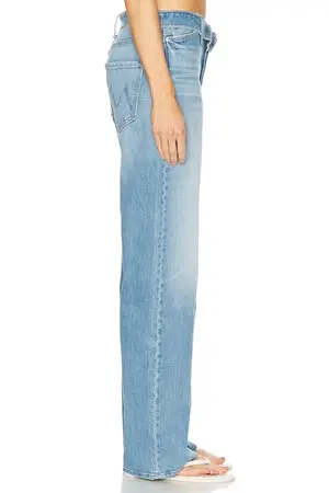 MOTHER The Foldover Dodger Sneak Jeans