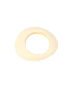 Dinosaur Designs Large Rock Bangle - Cream