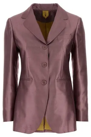 Max Mara Max Mara Button-Up Jacket - Pink