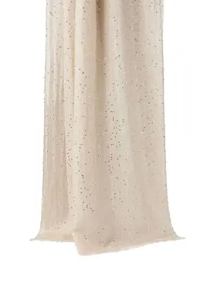 Brunello Cucinelli Sequin-embellished Scarf