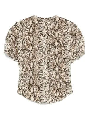 Isabel Marant Étoile Karlita T-shirt - Neutrals