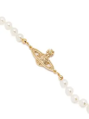 VIVIENNE WESTWOOD Orb Faux Pearl Bracelet - Gold