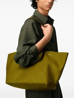 AMI Paris Leather Tote Bag