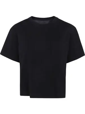 Sacai Jersey-style T-shirt - Black