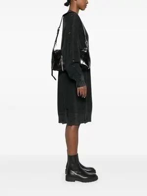 Zadig&Voltaire Leather Shoulder Bag - Black