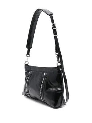Zadig&Voltaire Leather Shoulder Bag - Black