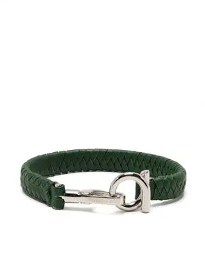 FERRAGAMO Leather Bracelet - Green
