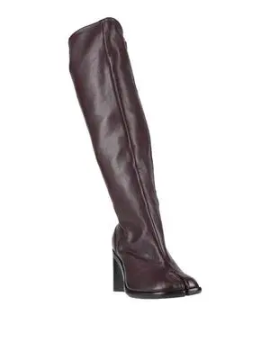 MAISON MARGIELA Leather Boots - Purple