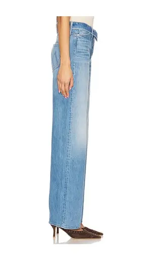 MOTHER The Foldover Dodger Sneak Jeans