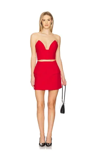 Bardot X Revolve Delphi Crop Top