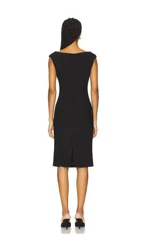 Bardot Audrey Fitted Midi Dress