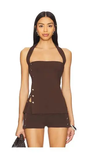 BELLE ANNA Snap Top