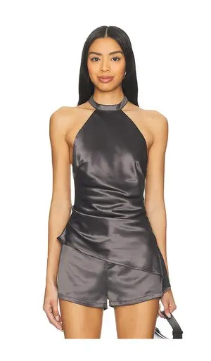 Superdown Clo Top - Grey