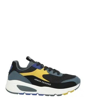 Armani Exchange Sneakers In Polyester - Blue