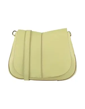 GIANNI CHIARINI Leather Saddle Cross-body Bag - Green