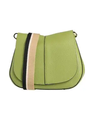 GIANNI CHIARINI Leather Saddle Cross-body Bag - Green