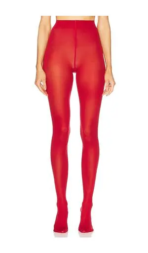 Falke Pure Matte 50 Tights - Scarlet