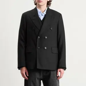 Our Legacy Unconstructed Blazer - Black Panama Wool