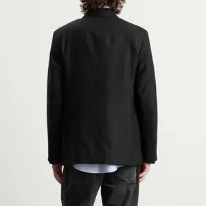 Our Legacy Unconstructed Blazer - Black Panama Wool