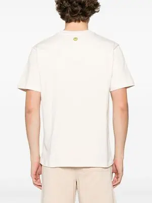 BARROW Logo-print T-shirt - Neutrals