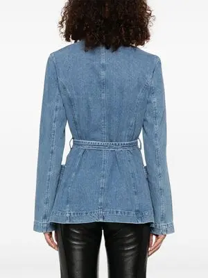 Remain Birger Christensen Belted Denim Jacket