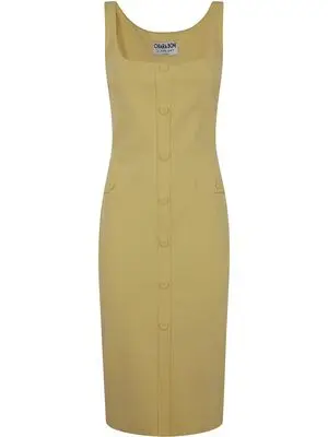 Chiara Boni La Petite Robe Josuke Dress - Yellow