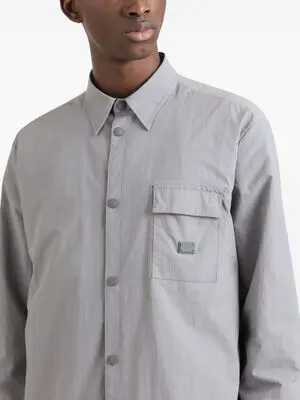 Dolce & Gabbana Logo-plaque Shirt Jacket