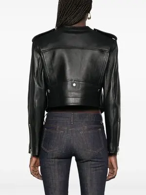 Burc Akyol Leather Biker Jacket