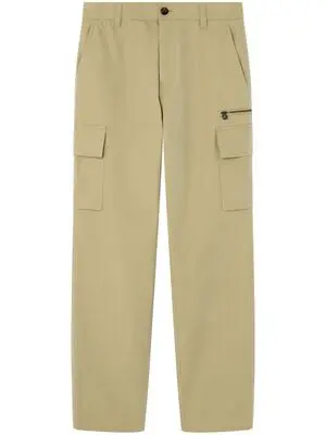 Versace Gabardine Cargo Trousers